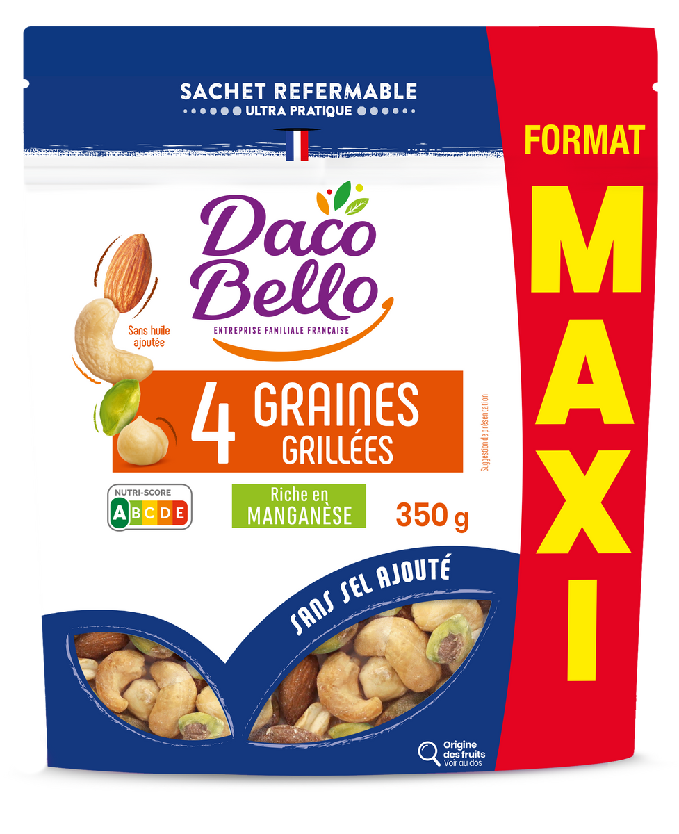 4 GRAINES MAXI 350G | Daco Bello