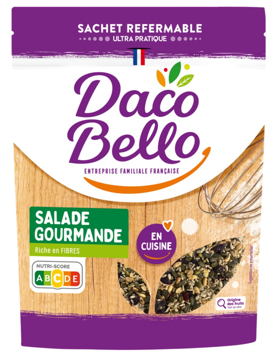MIX SALADE GRAINES GOURMANDES 125G | Daco Bello